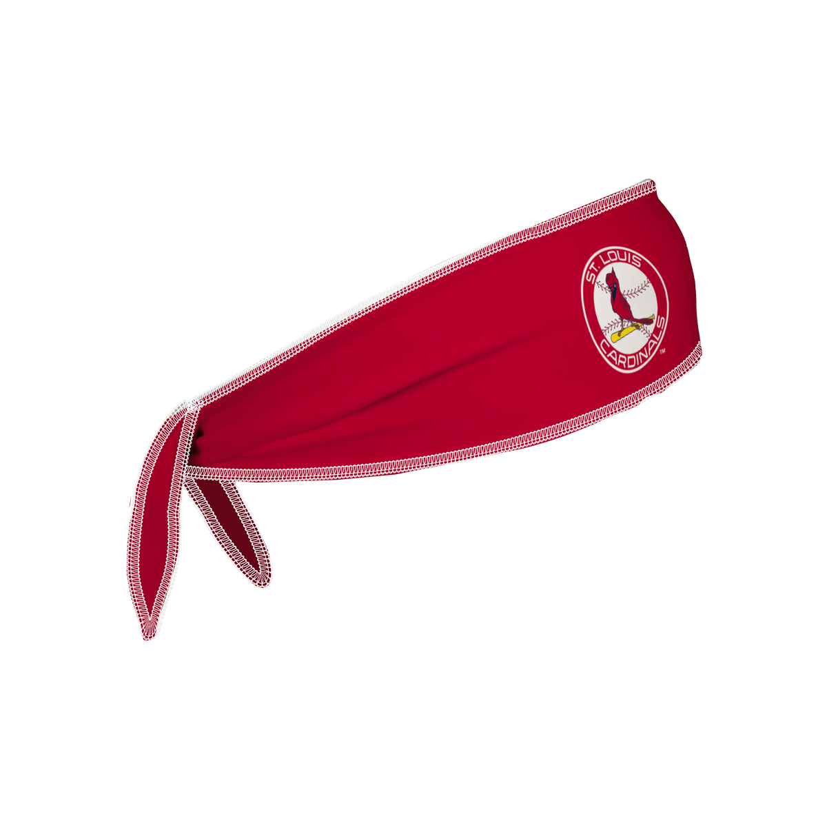 Cardinals Reversible Tieback Cooling Headband Coop Logo Coop Wordma