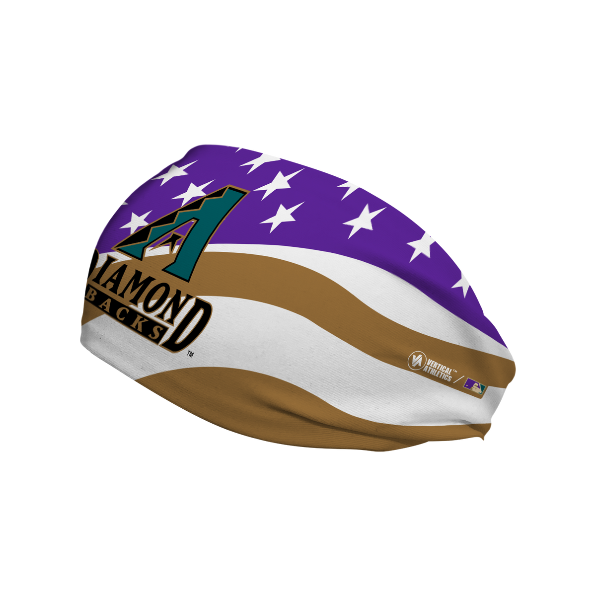 Diamondbacks Cooling Headband: Coop Stars and Stripes – Vertical Athletics