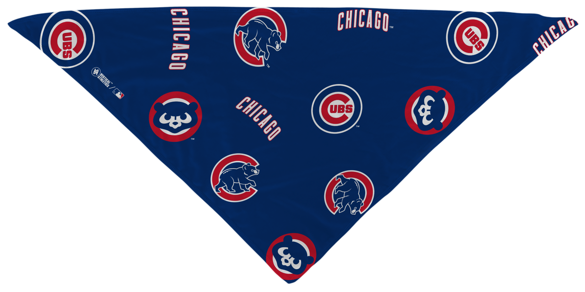 Cubs Triangle Cooling Bandana: All Over – Vertical Athletics