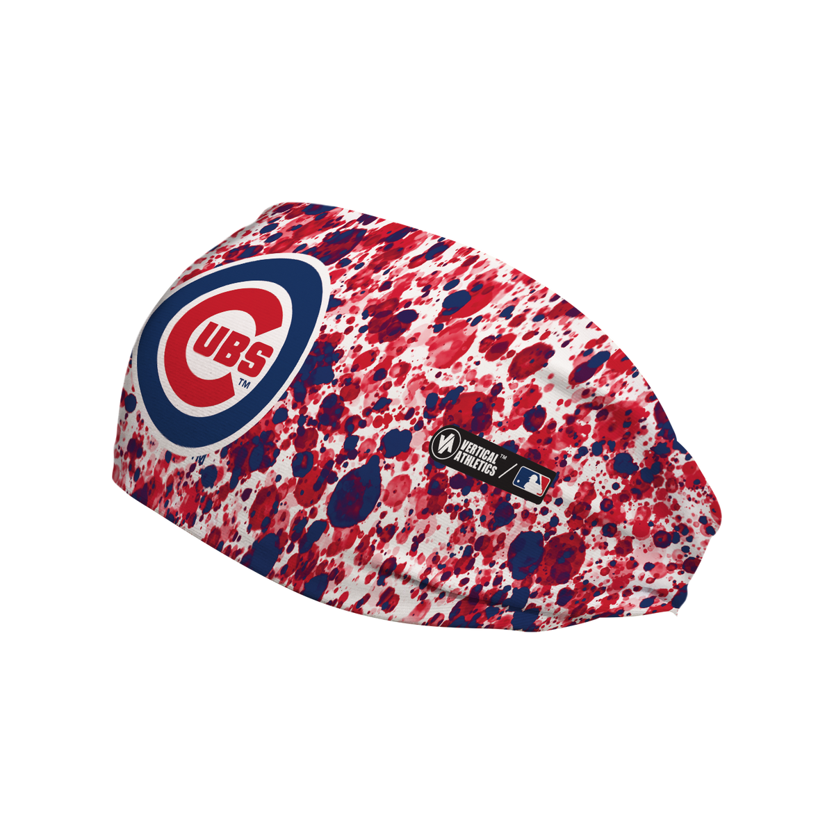 Cubs Cooling Headband: Paint Splatter – Vertical Athletics