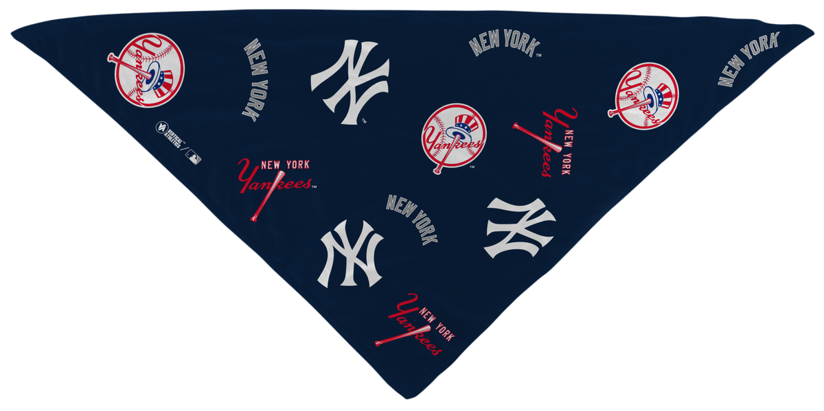 Yankees Triangle Cooling Bandana: All Over – Vertical Athletics