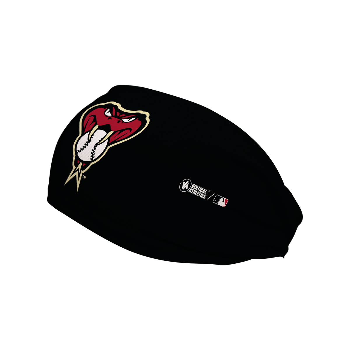 Diamondbacks Cooling Headband: Snake Head – Vertical Athletics
